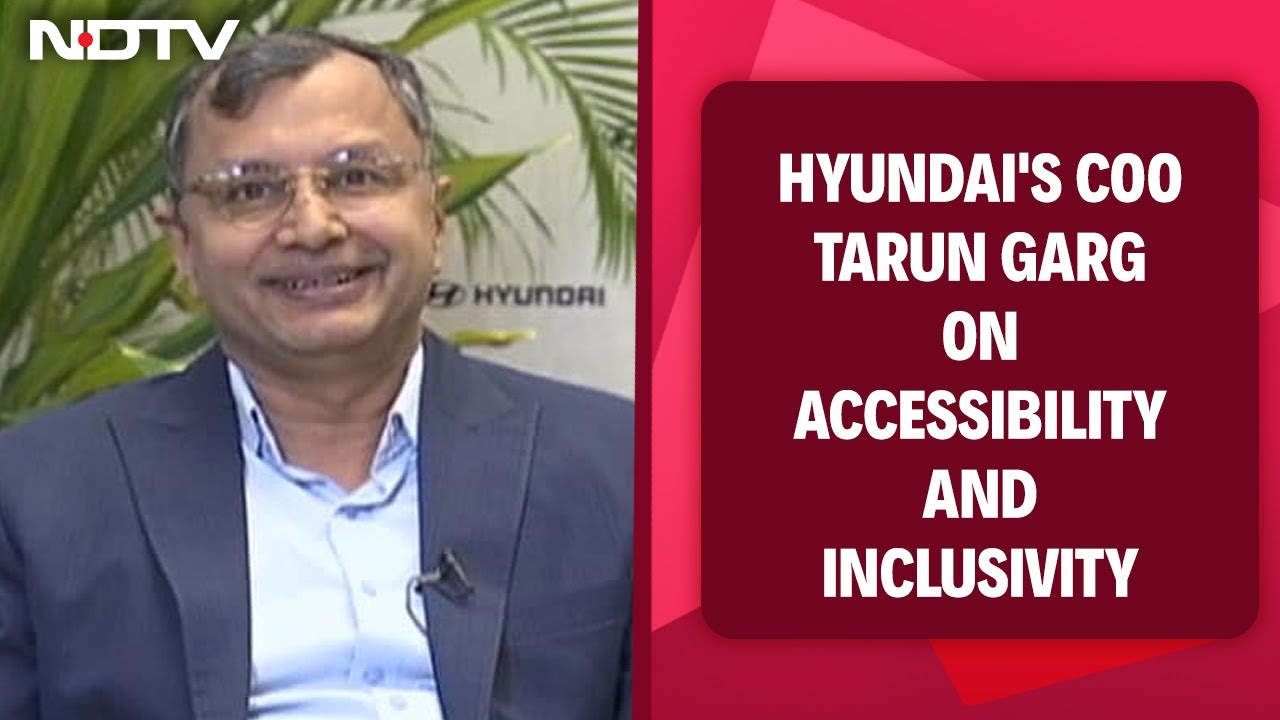 Hyundai's COO Tarun Garg On Accessibility And Inclusivity - YouTube