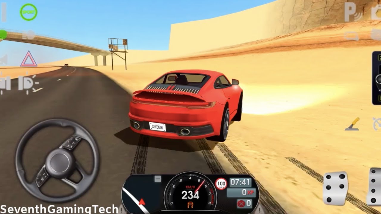 Porsche 911 Carrera S (POV Driving) Driving School Sim Mobile Gameplay ...