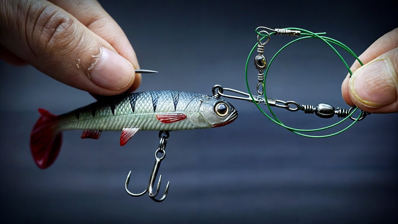 How to Make Steel (wire) Leader? - YouTube