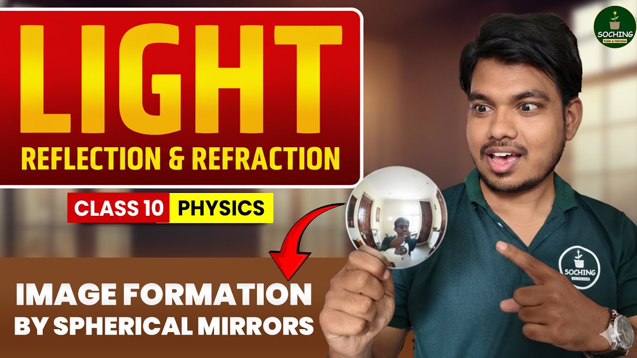 LIGHT - Image Formation by Spherical Mirrors | Light Reflection ...