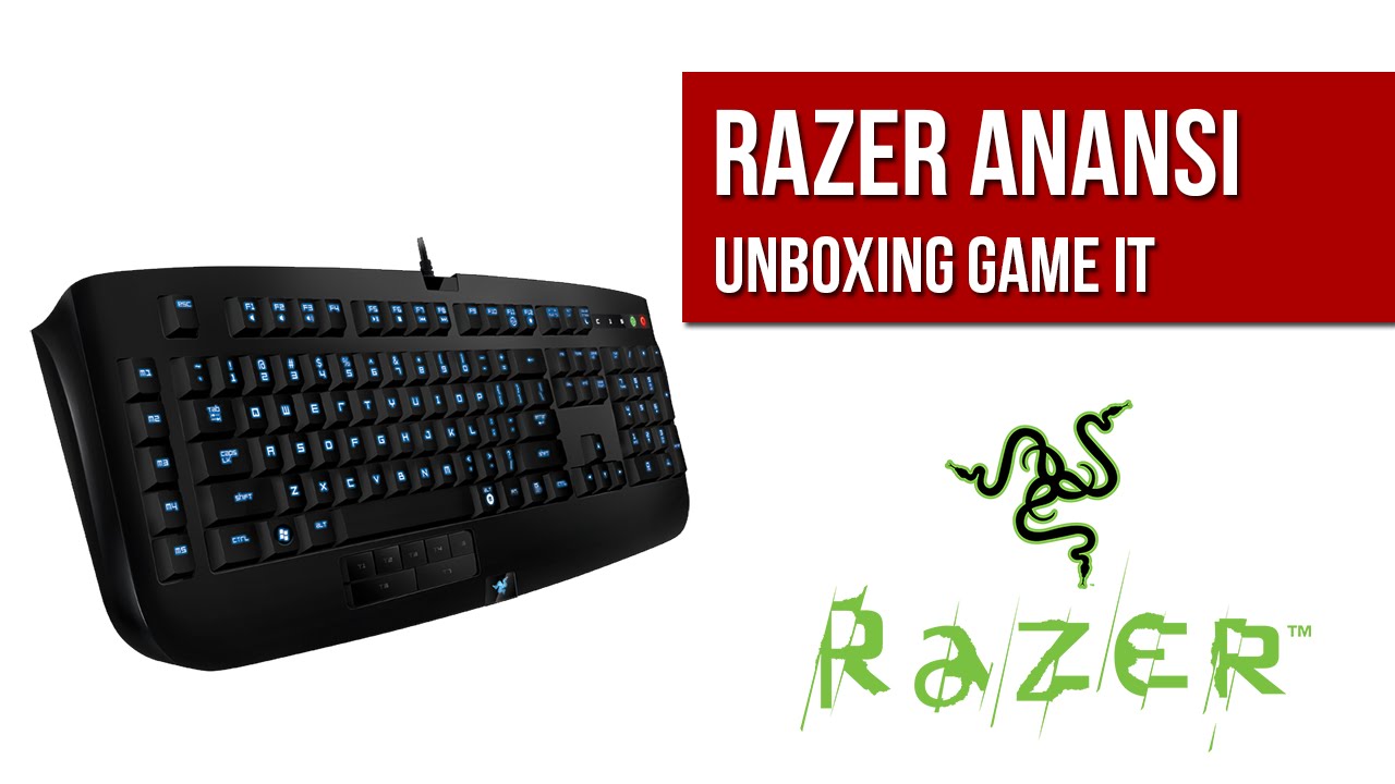 Razer Anansi [Unboxing] - YouTube