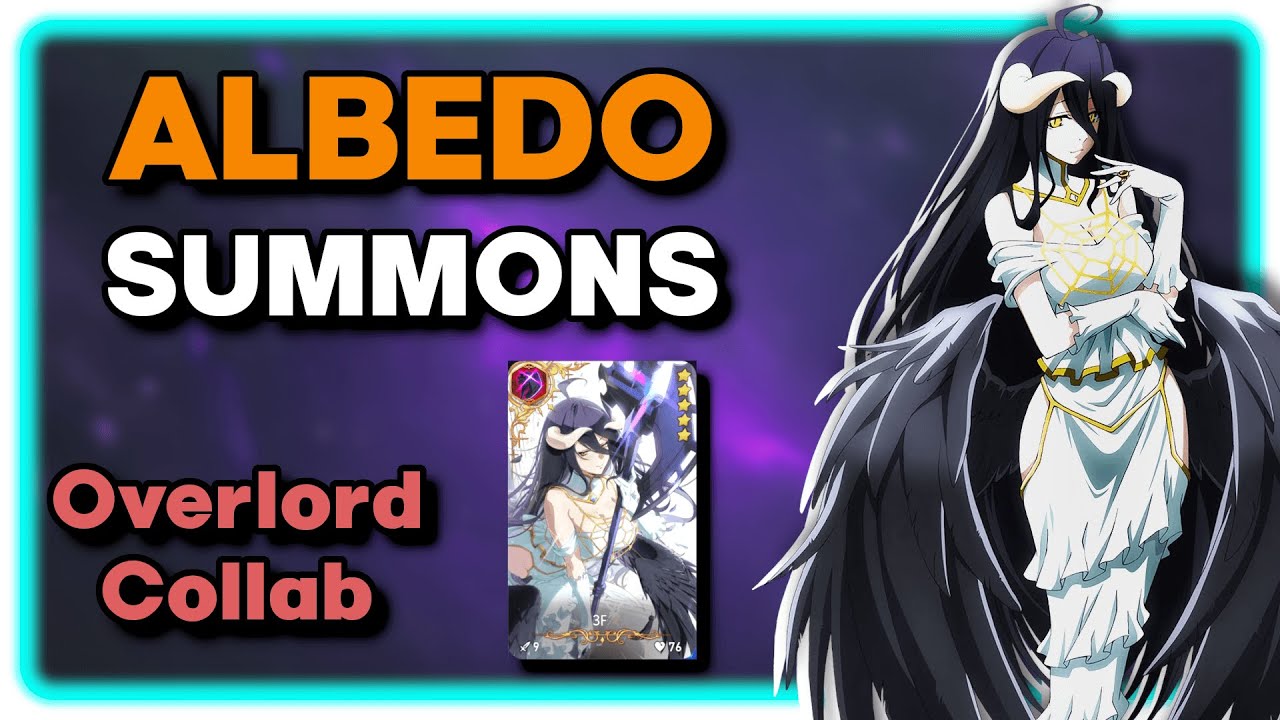 Albedo Summons (Overlord Collab) | Epic Seven - YouTube