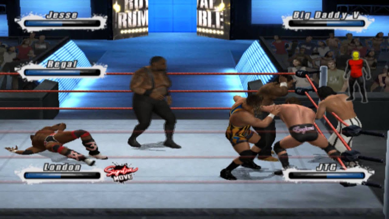 Royal Rumble svr 2009 - YouTube
