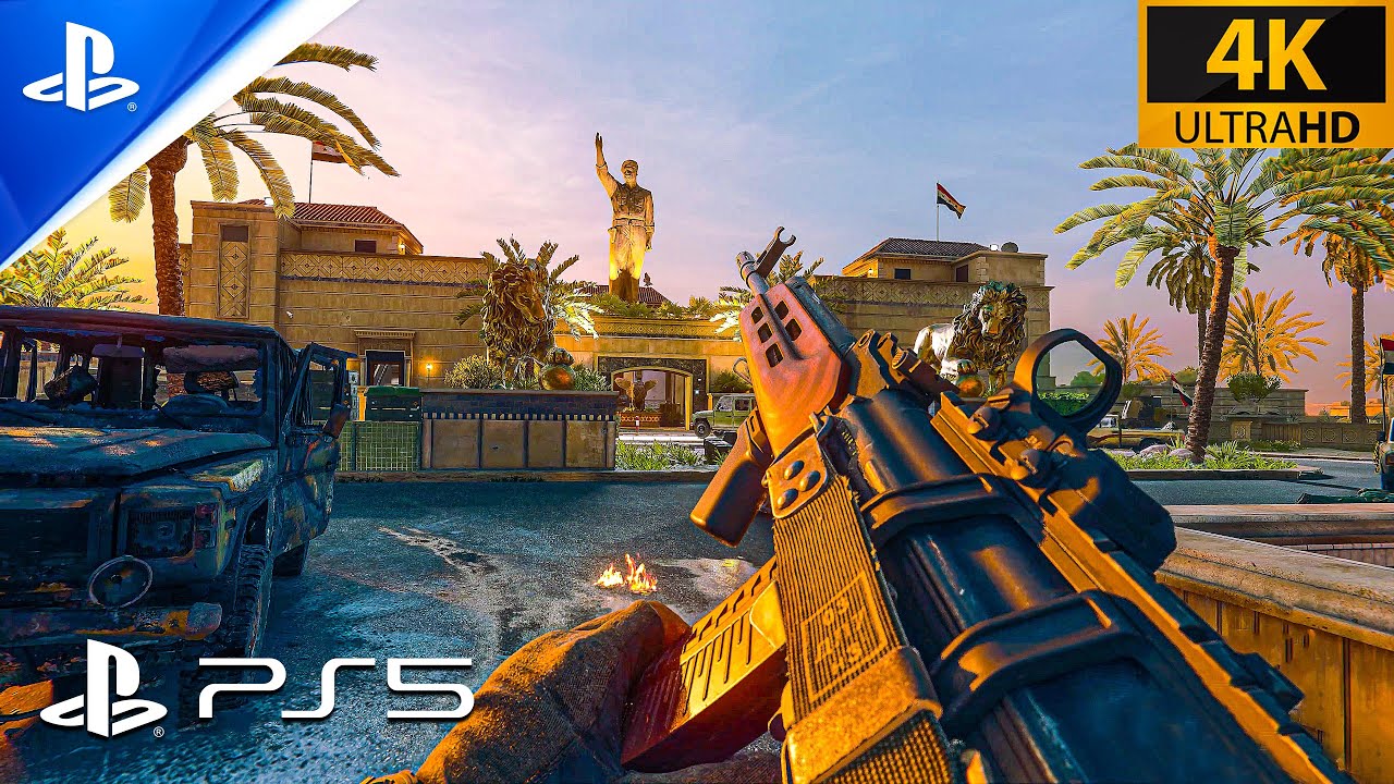 BLACK OPS 6 - SADDAM'S PALACE | Realistic ULTRA Graphics Gameplay [4K ...
