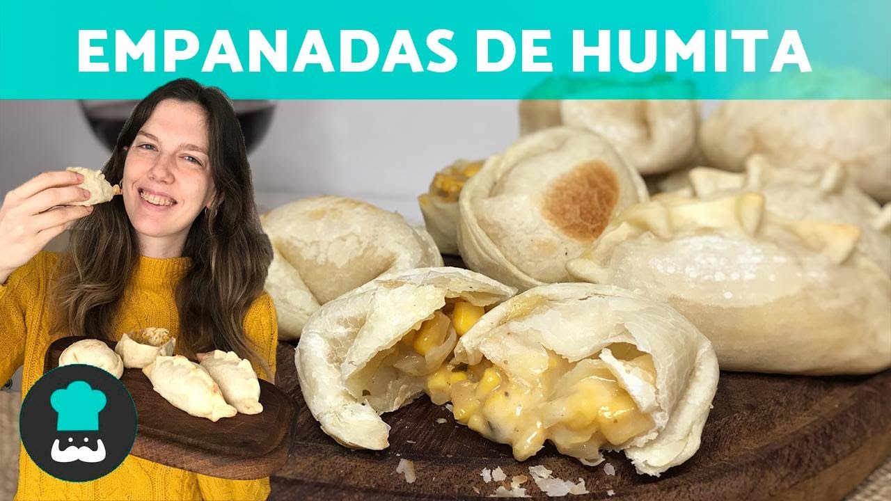 Cómo hacer EMPANADAS de HUMITA 🥟 Receta FÁCIL (con choclo cremoso ...