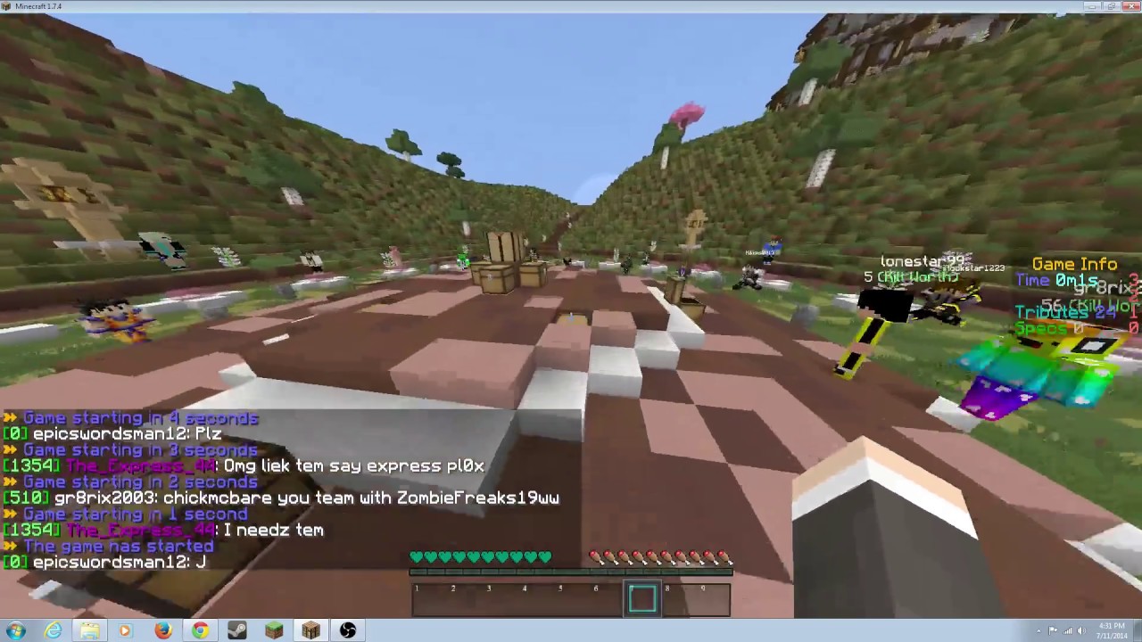 Minecraft-Fly Hacker - YouTube