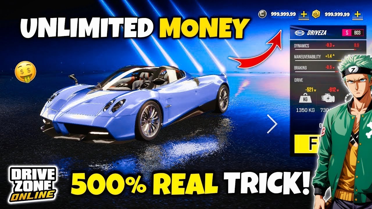 Drive Zone Online Unlimited Money Tips And Tricks - YouTube