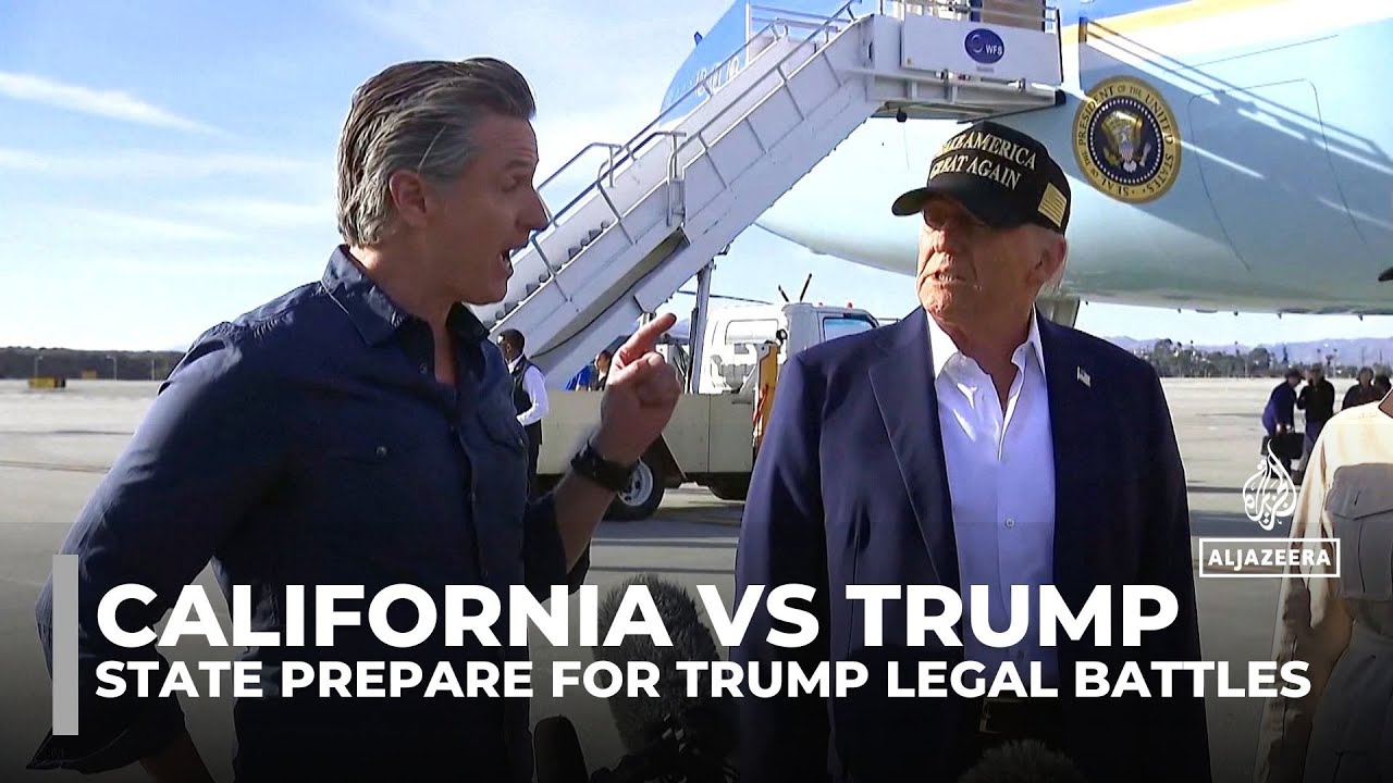 California versus Trump: State prepares to fight president's policies ...