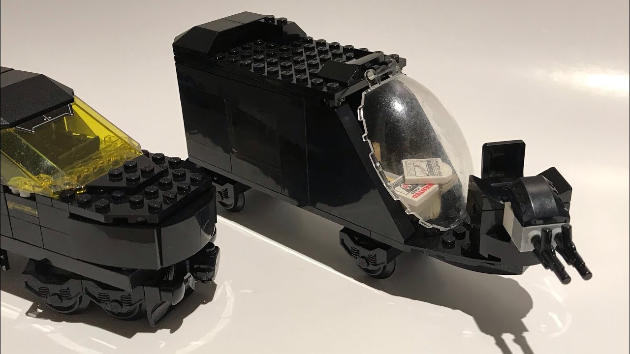 Custom LEGO Bat-Train Car - YouTube