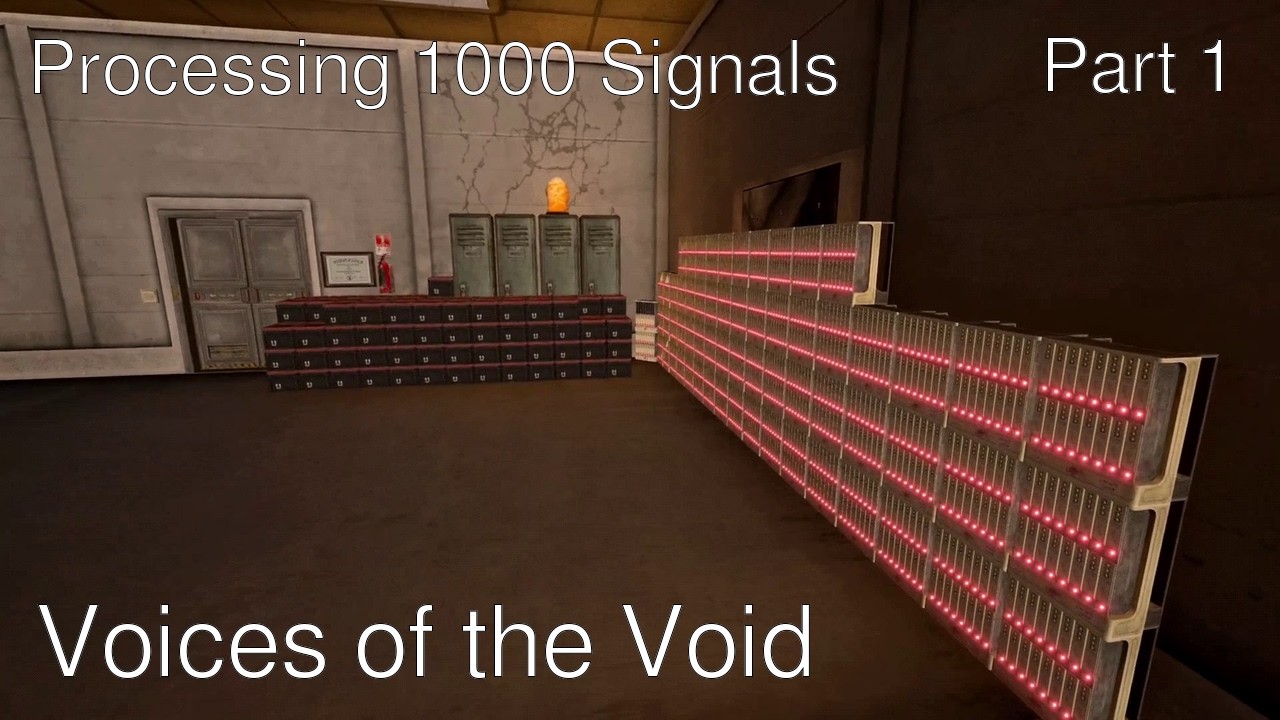 Processing 1000 Signals To Level 3 - Atmospheric Voices of the Void Gameplay - Part 1 - YouTube