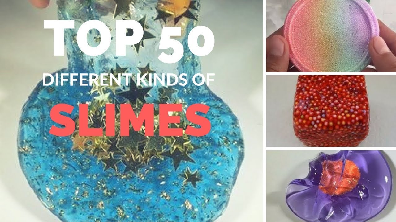 Top 50 Slimes Compilation Satisfying Asmr 1 Youtube