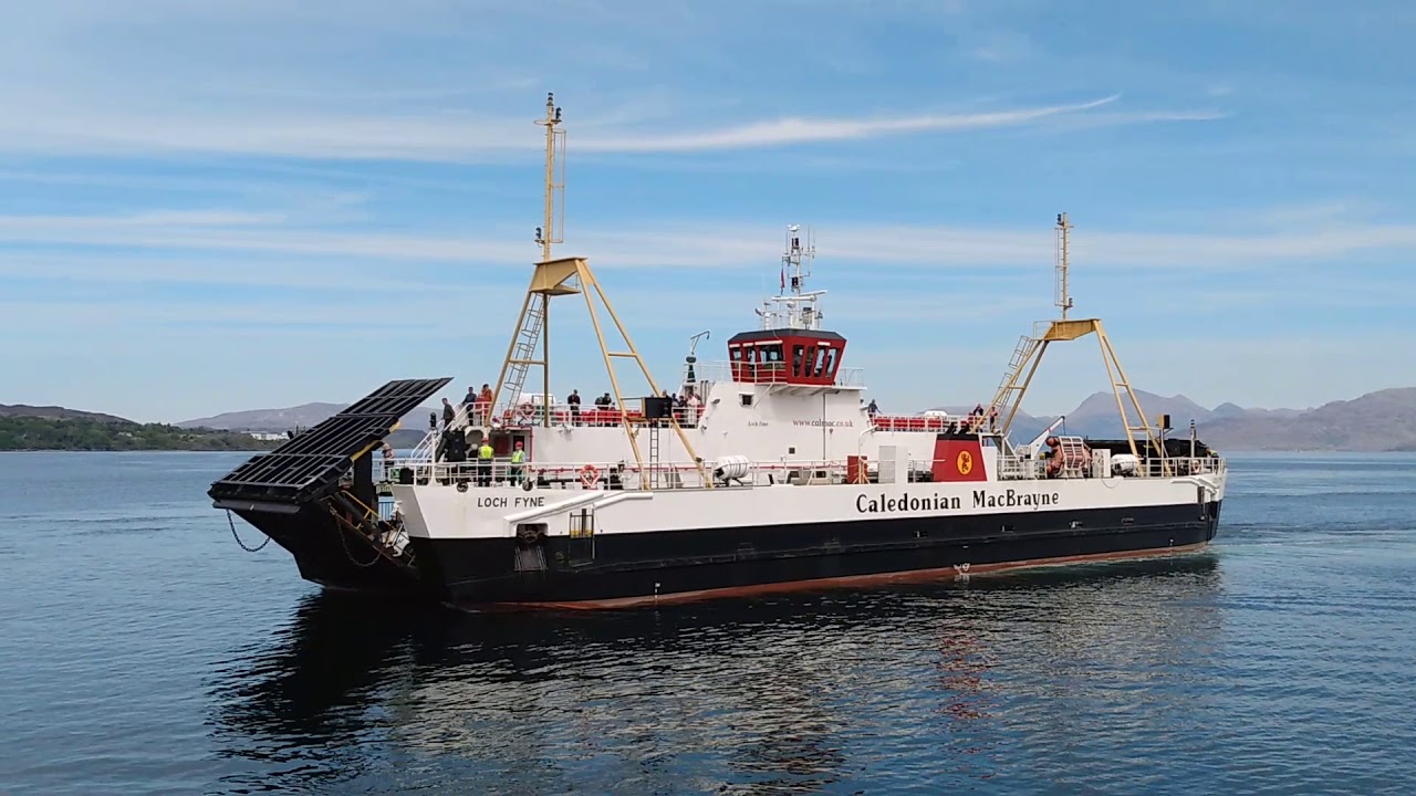 MV Loch Fyne Approaching Armadale, 15th May 2019 - YouTube
