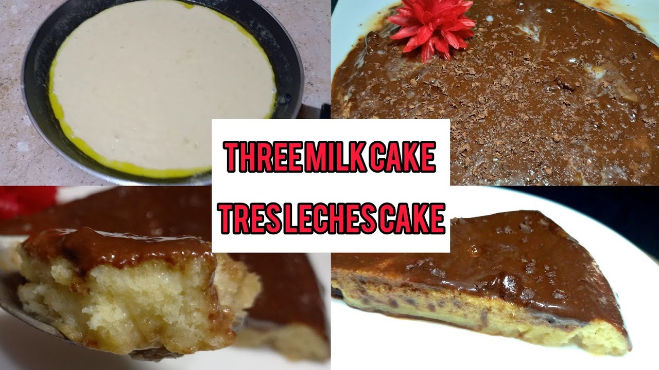 Three Milk Cake Recipe | How To Make Tres Leches Cake - YouTube