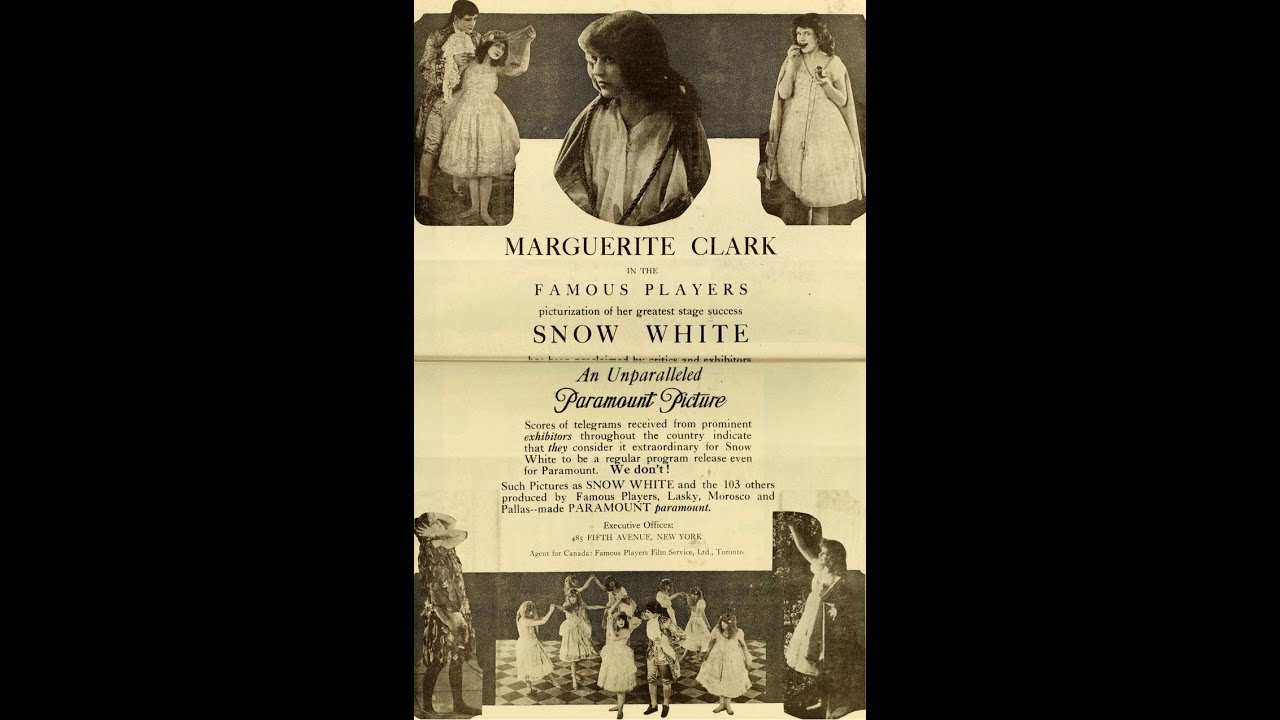 Snow White 1916 Paramount Pictures American Silent Film - YouTube