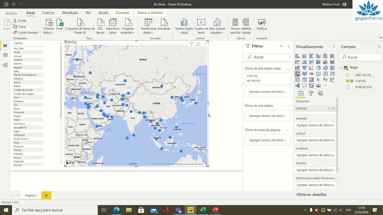 # POWERTIPS - UBICACIONES GEOGRÁFICAS EN POWER BI - YouTube
