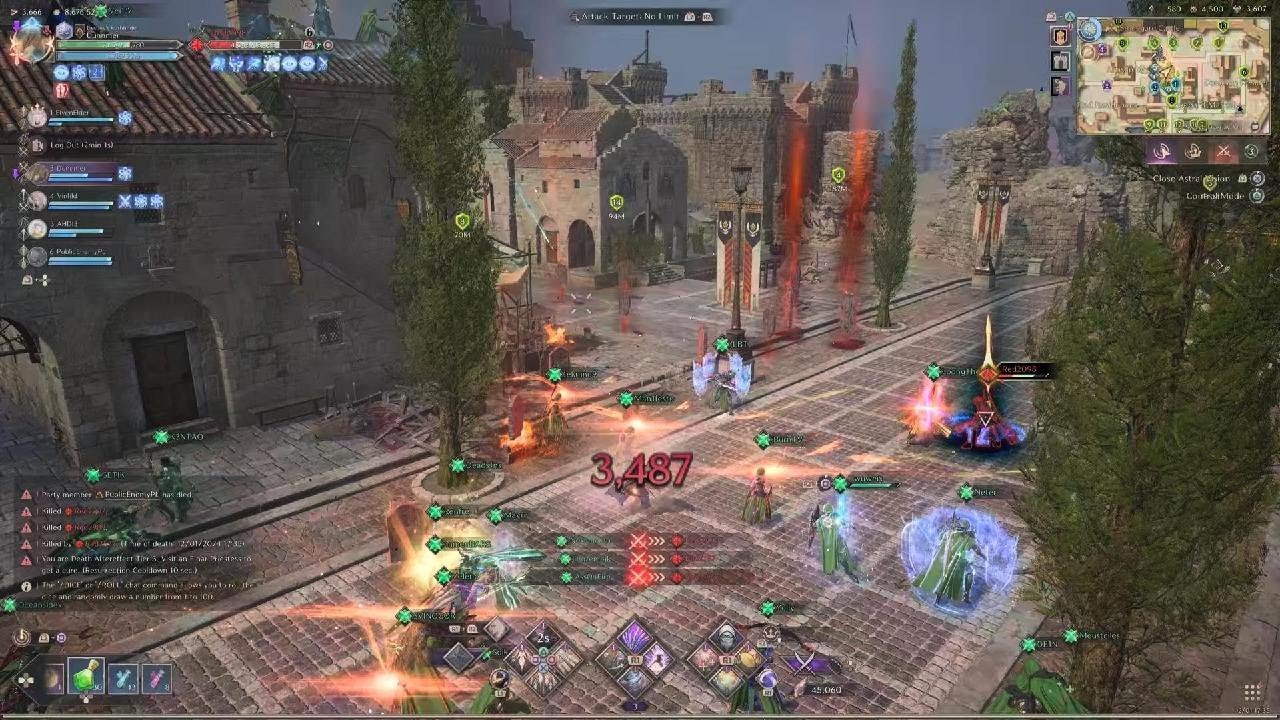 Throne And Liberty Vortex Castle Siege Just (FM) vs Chaos - YouTube
