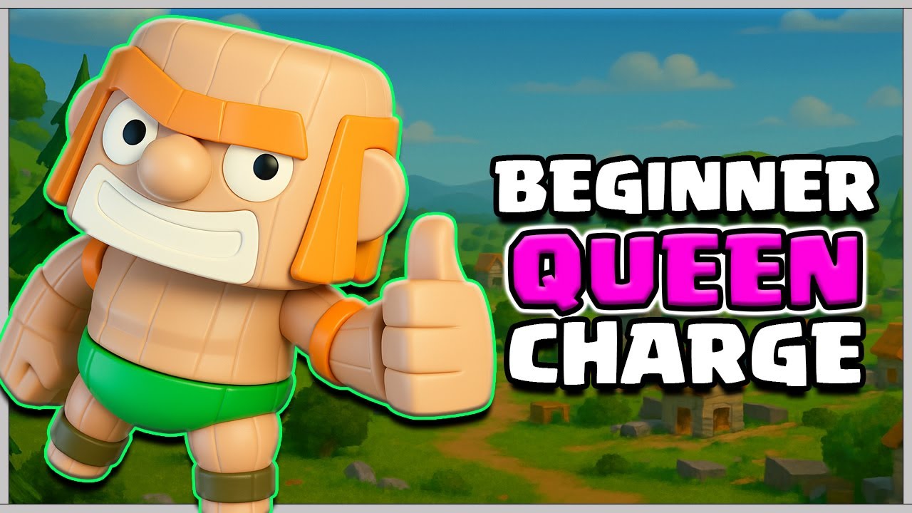 Action Figure is great for learning Queen Charge | Clash of Clans - YouTube