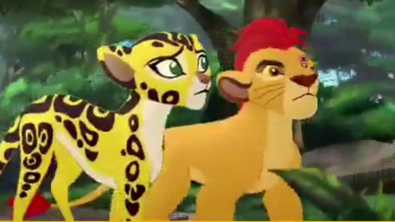 Kion y fuli se pelean la guardia de León 3 - YouTube