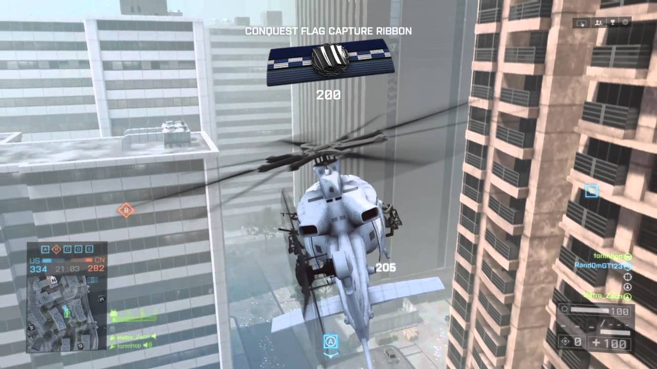 How to fly a helicopter like a boss. BF3 - YouTube