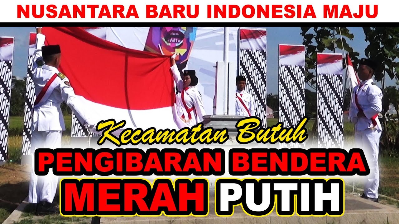 Pengibaran Bendera Merah Putih oleh Paskibra Pasukan Pengibar Bendera ...