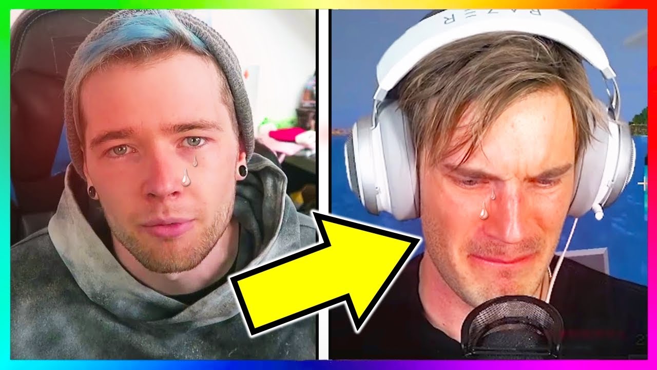 5 Minecraft YouTubers Who CRIED On CAMERA! (PewDiePie, DanTDM, SSundee ...