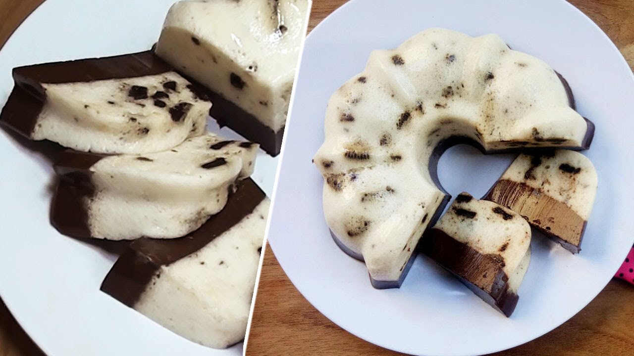 Resep Puding Busa Oreo Chocolatos - YouTube