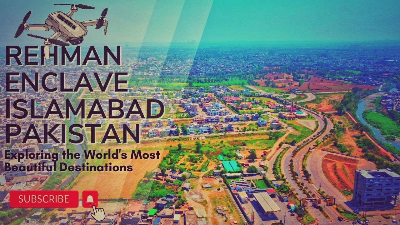 Drone view Rehman enclave islamabad neair by kannah pull || Pakistan ...