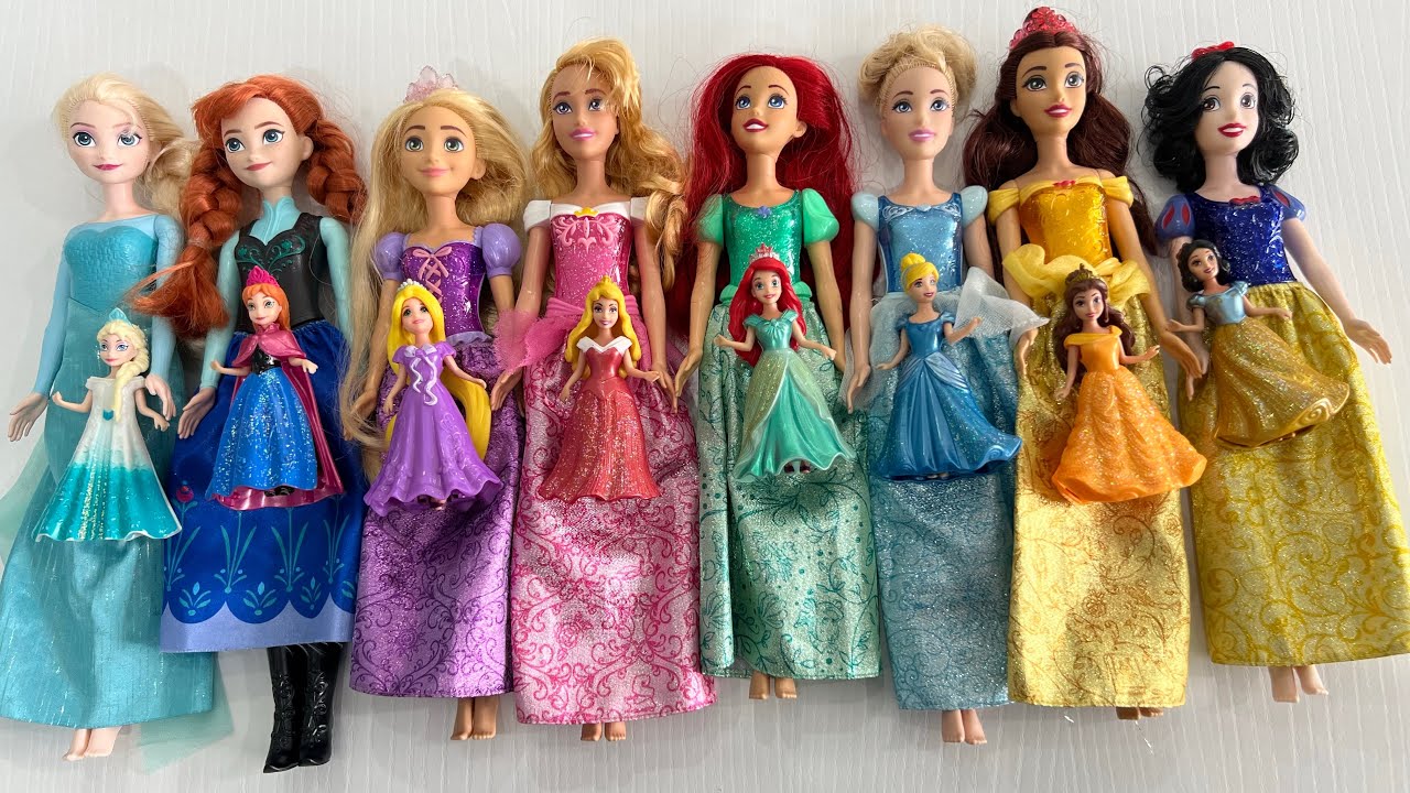 Cute Miniatures Disney Princess Frozen ELSA & Annall! elsa satisfying ...