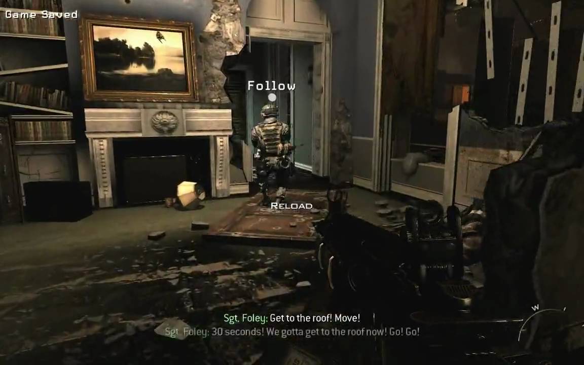 Call of Duty : Modern Warfare 2 - Whiskey Hotel ending scene - YouTube