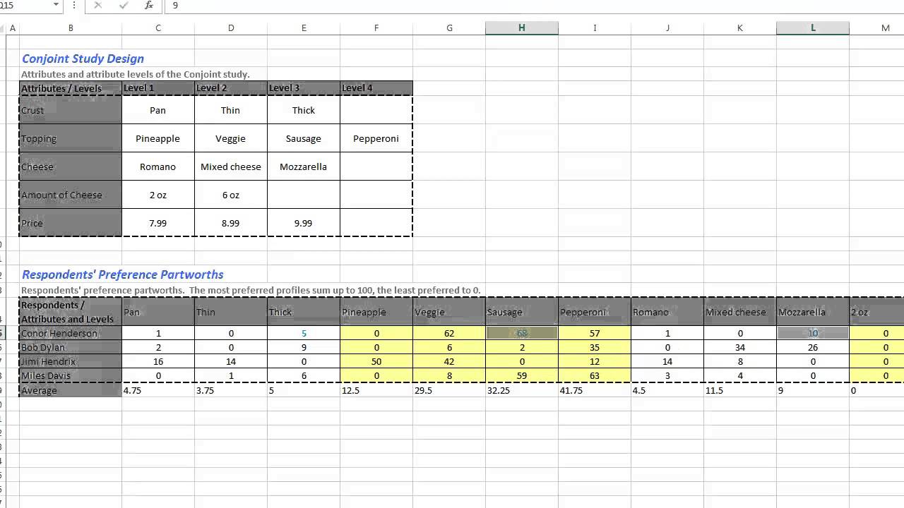 Conjoint with Marketing Engineering ... so you can give the people what they want - YouTube