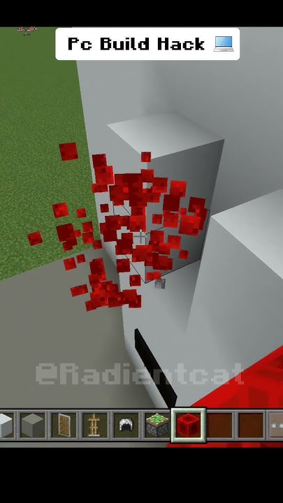 Minecraft Pc build hack 💻#minecraft #gaming - YouTube