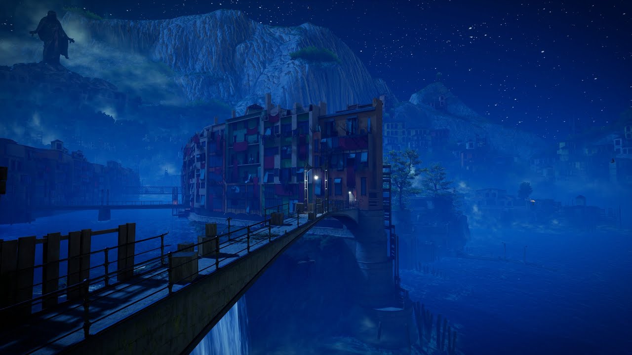 Horror Tales: The Wine | Video Game Ambience | Waterfall at Night (The ...