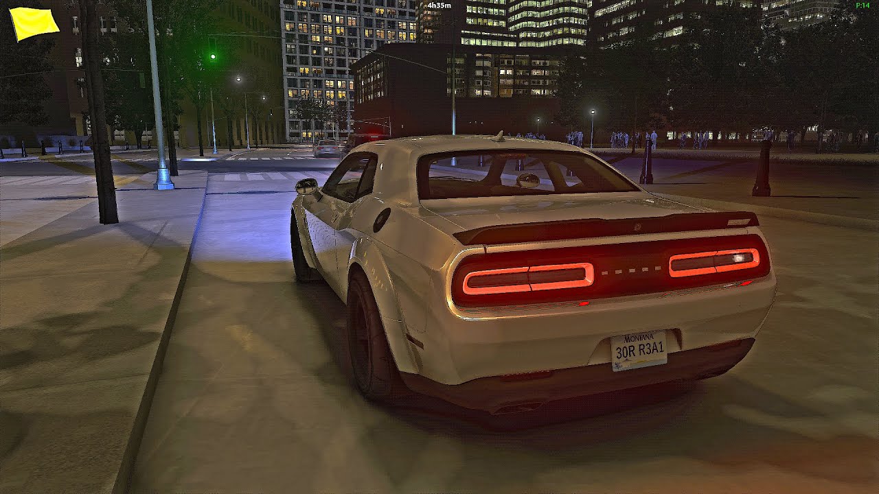 Dodge Demon Cutting Up In NYC FDR Map - Assetto Corsa Steering Wheel ...