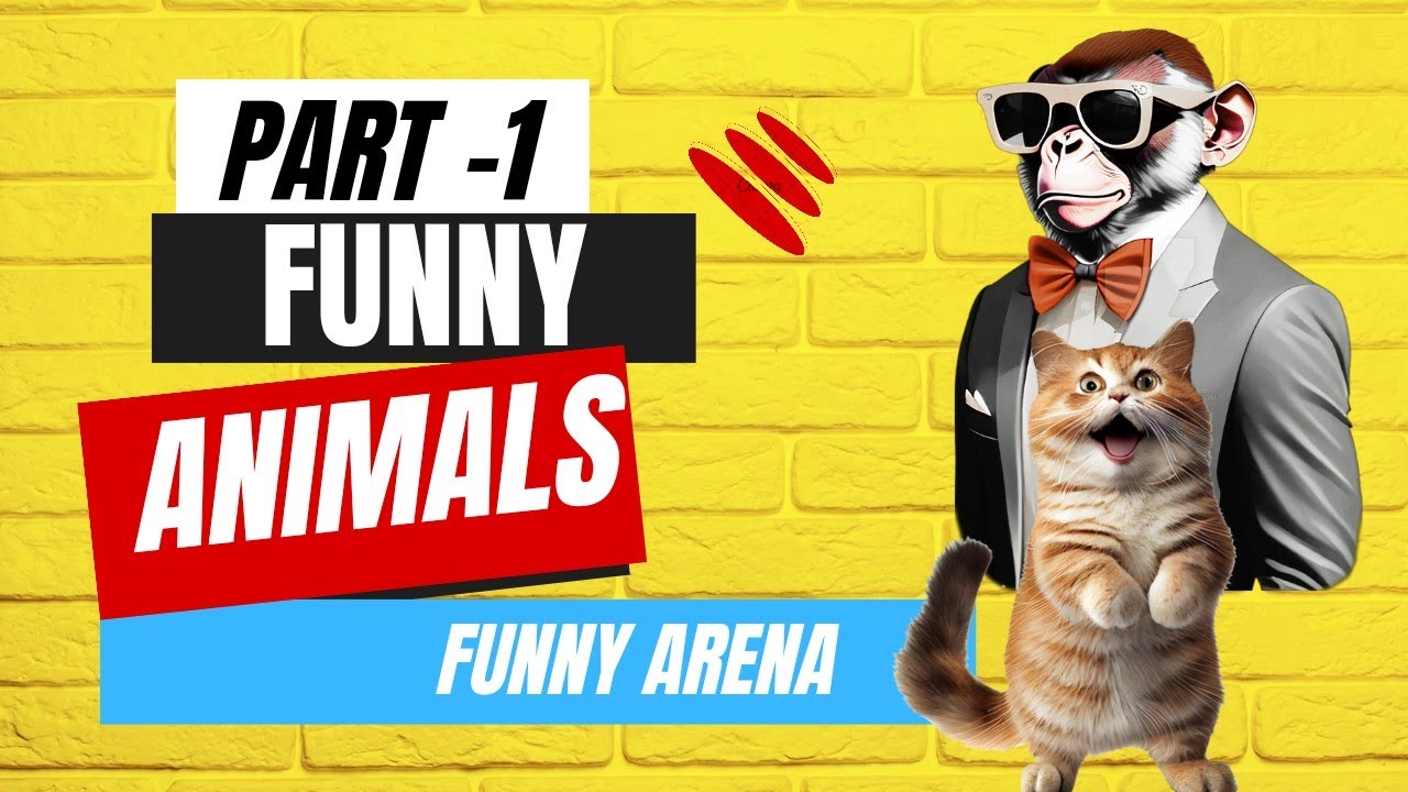 TRY NOT TO LAUGH 😆 Best Funny Animal Video Compilation PART 1 - YouTube