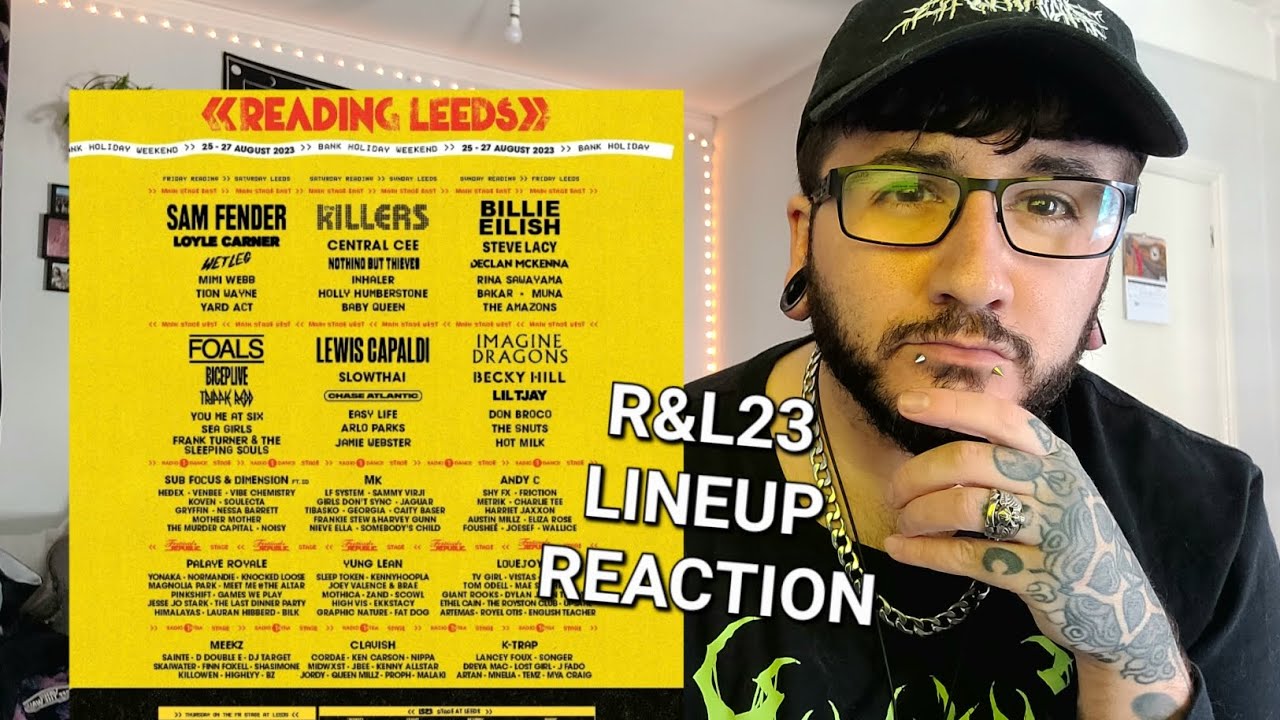 READING & LEEDS FESTIVAL 2023 LINEUP REACTION - YouTube