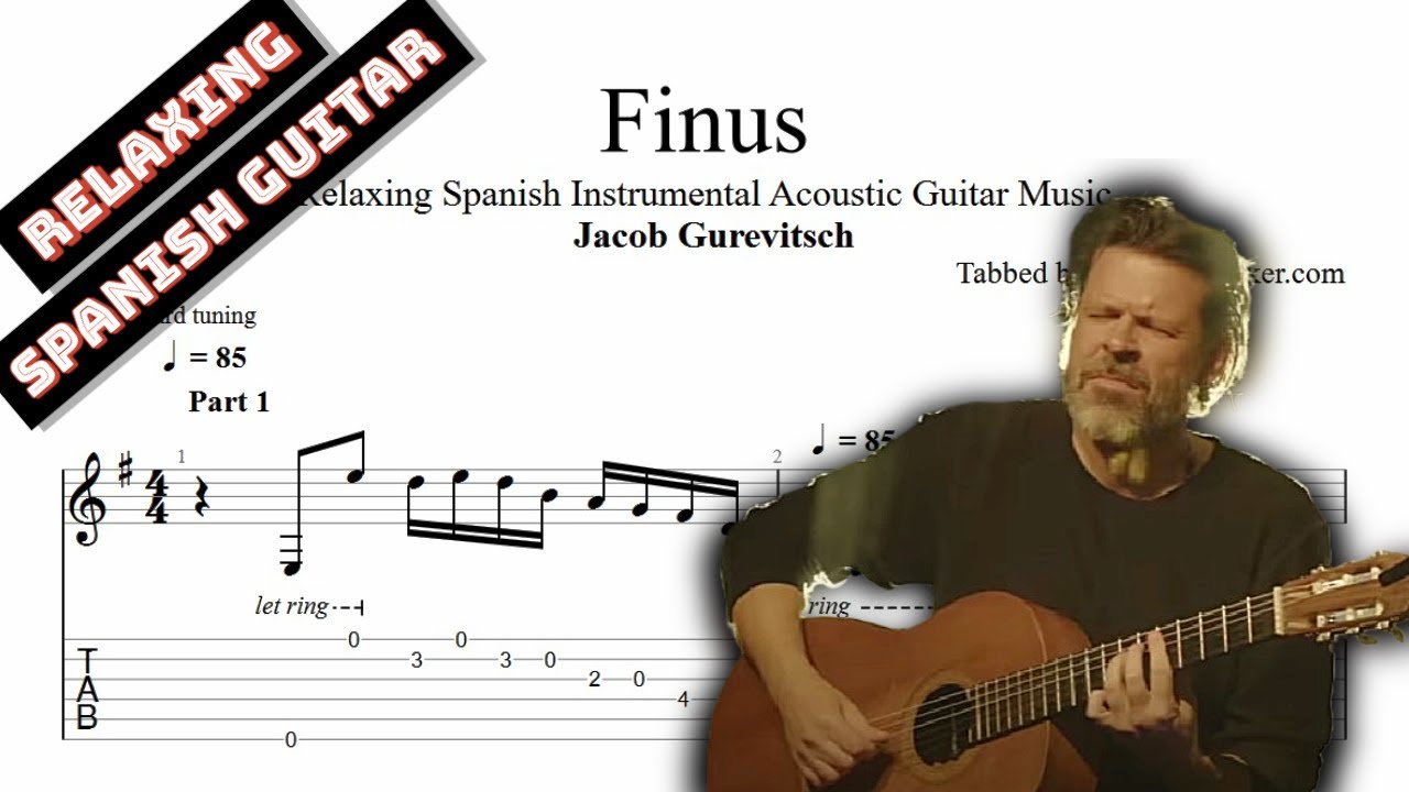 Jacob Gurevitsch - Finus TAB - spanish guitar tabs (PDF + Guitar Pro ...