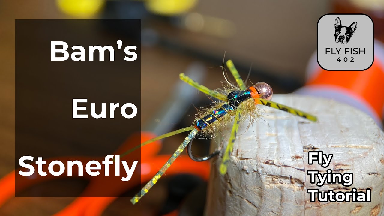 Bam's Euro Golden Stonefly: Simple, Durable, and Effective - YouTube