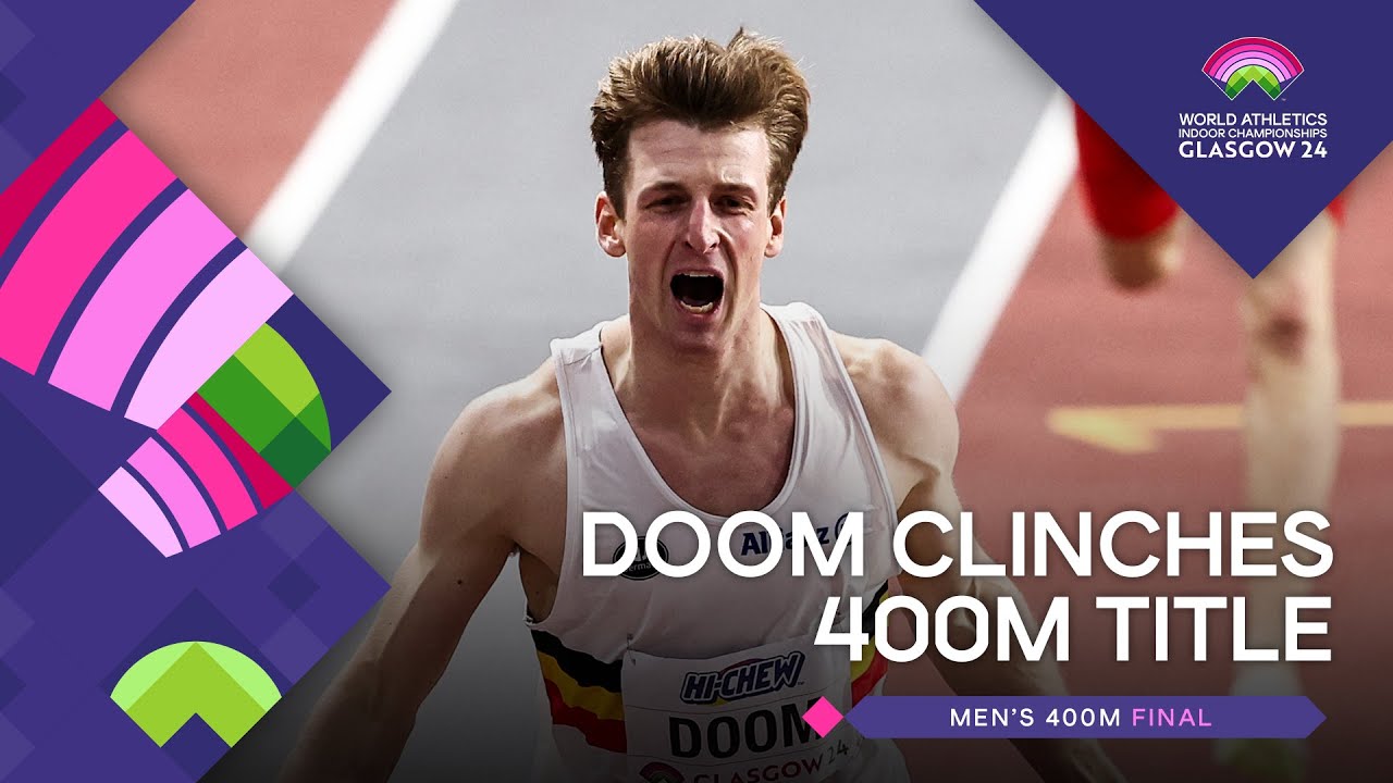 Doom upsets Warholm in the men's 400m final | World Indoor ...