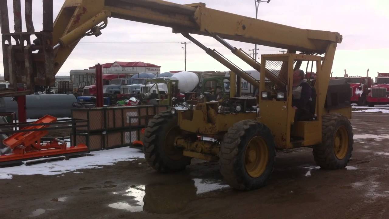 1975 Dynalift Telehandler - Lot 550 - YouTube