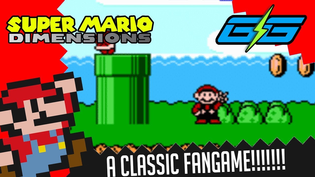 SUPER MARIO DIMENSIONS - MARIO FAN GAMES - YouTube