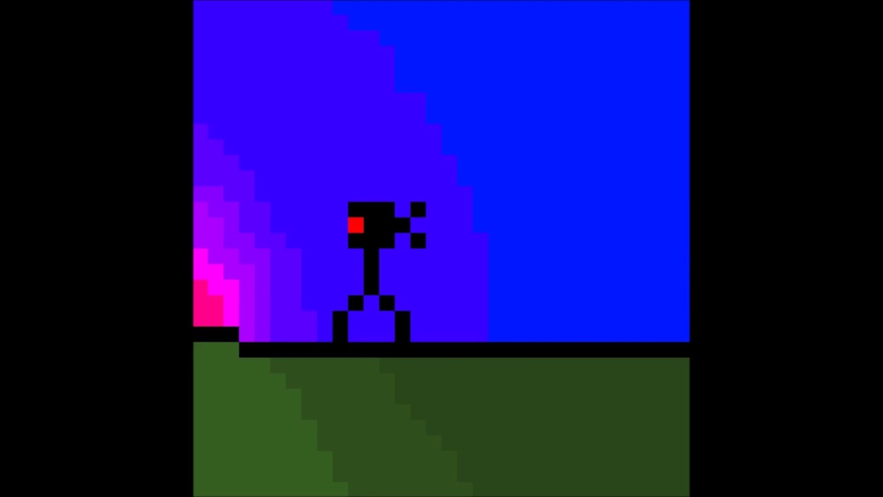 Piskel Animation short|- The 8 bit ninja - YouTube