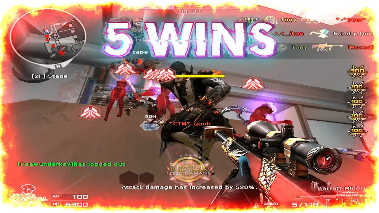 CrossFire West: Desktop Gameplay (5 WINS) - YouTube