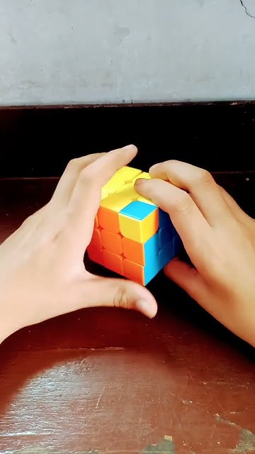 3 x 3 cube solve - YouTube