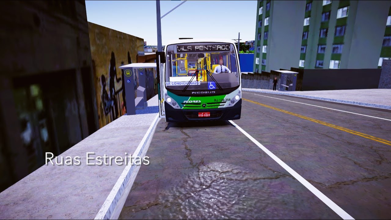 Pronton Bus Simulator- Mapa CCS Com o Neubus Spectrum City OF-1722M ...
