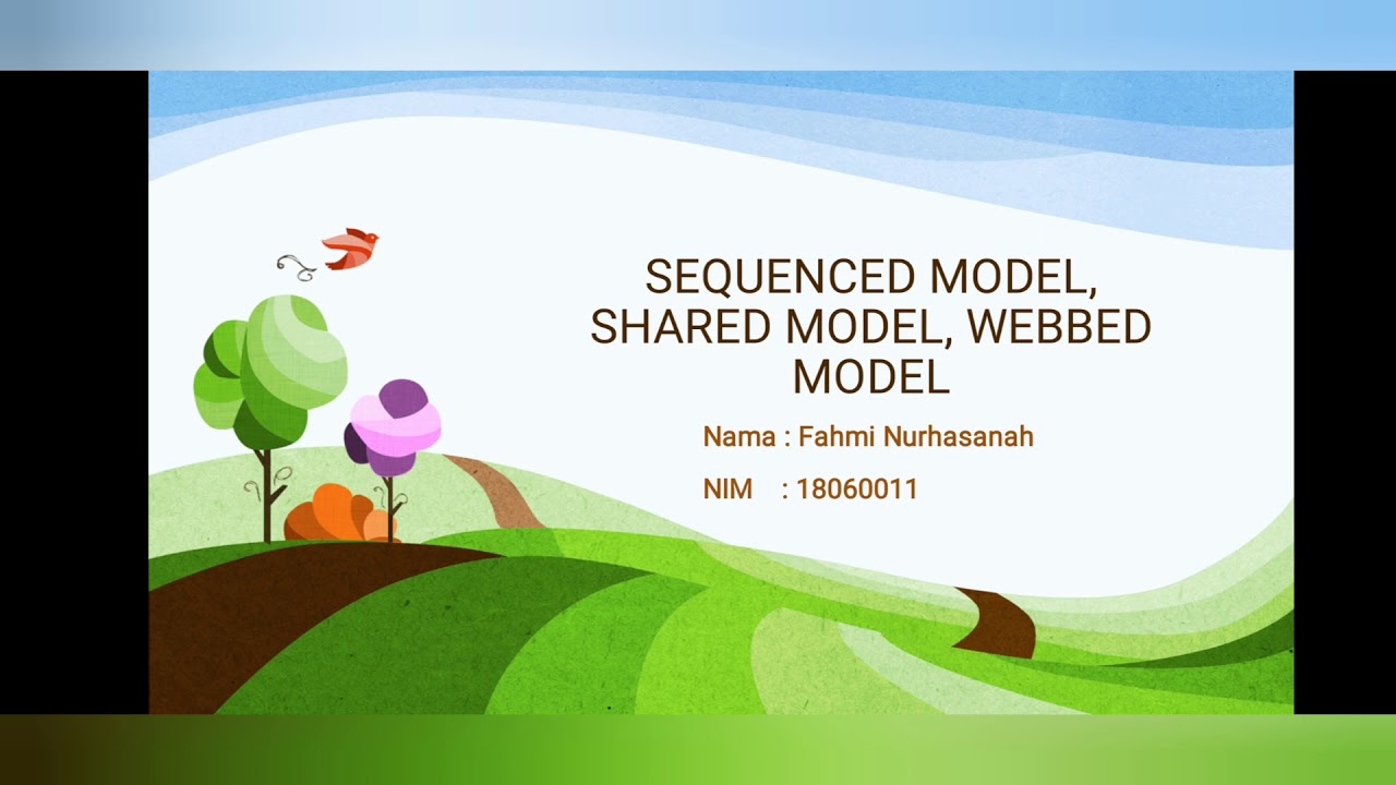 Sequenced Model, Shared Model, Webbed Model - YouTube