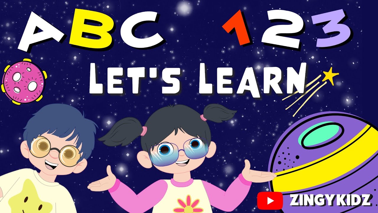 Let's Learn ABC Phonics, Numbers, Colors | ABC, 123 and Colors ...
