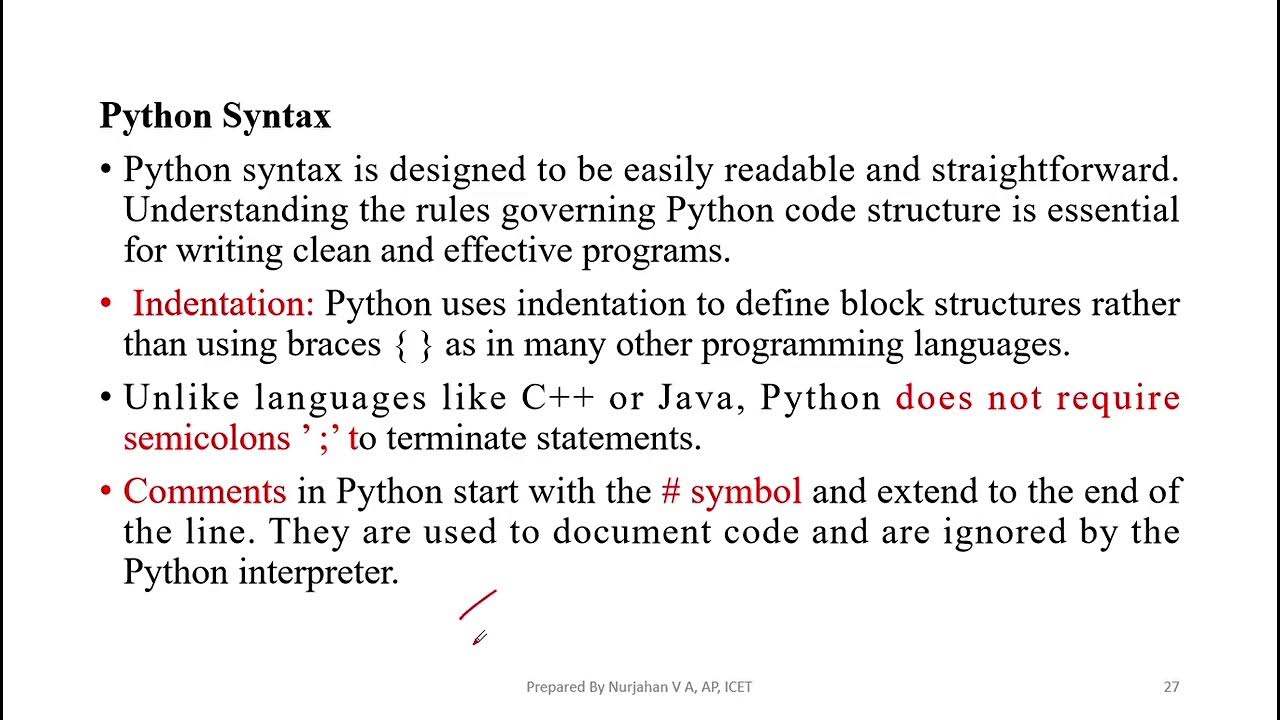 Essentials of Python Part 1 - YouTube