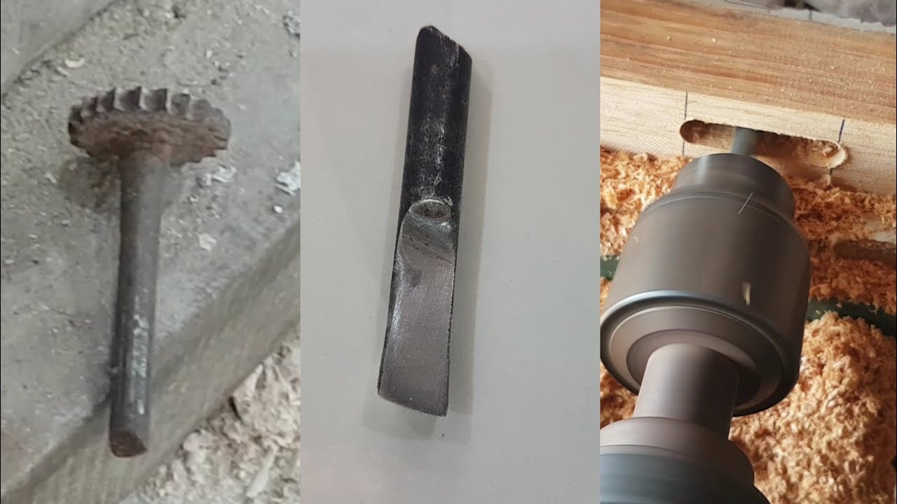 Drill Bit Made From Scrap that you have never seen before #woodworking ...