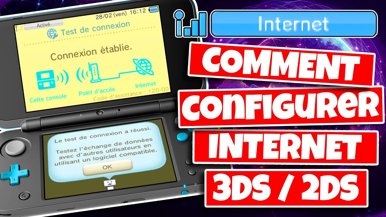 Comment connecter sa Nintendo 3DS / 2DS à internet en 2025 - YouTube