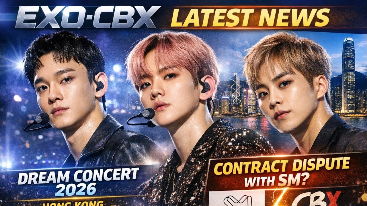 EXO-CBX最新動向まとめ｜Dream Concert 2026出演＆SMとの契約問題の行方は?#japan#korean#kpop# ...